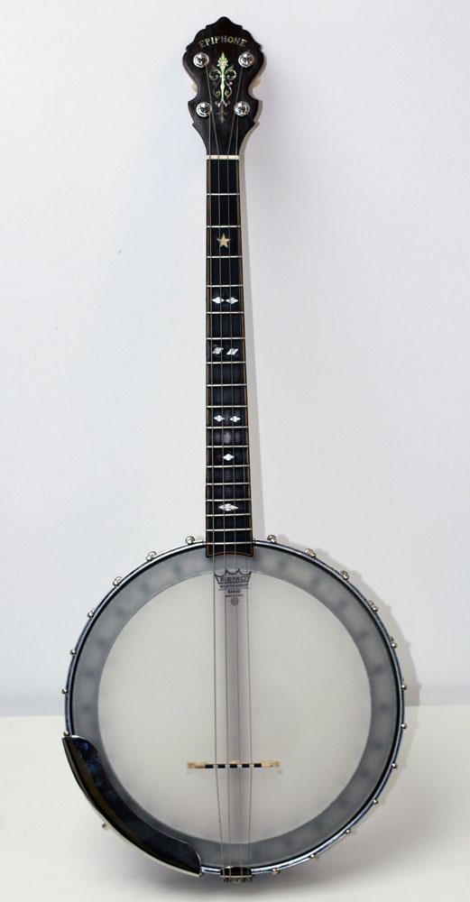 Pure Banjo » EPIPHONE OPEN BACK TENOR BANJO (short neck 17 fret)