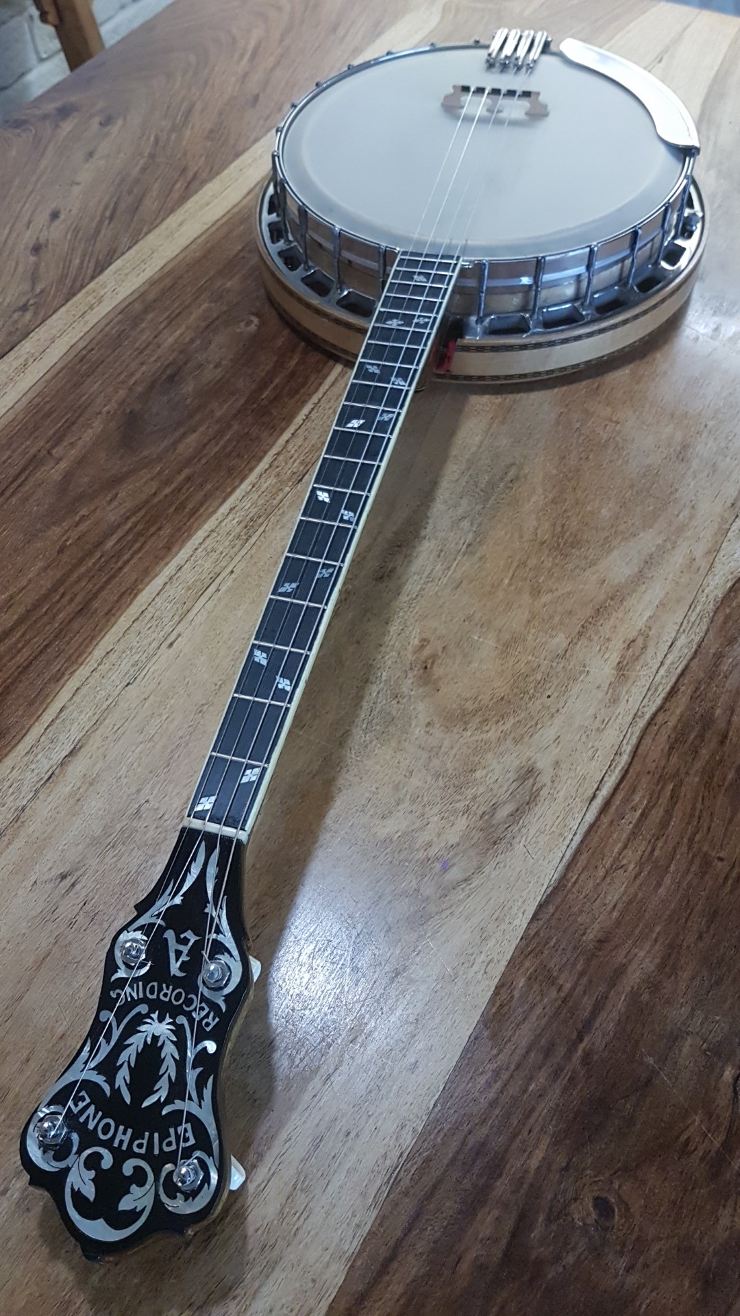 Pure Banjo » 1920’s Epiphone Style A Tenor Banjo