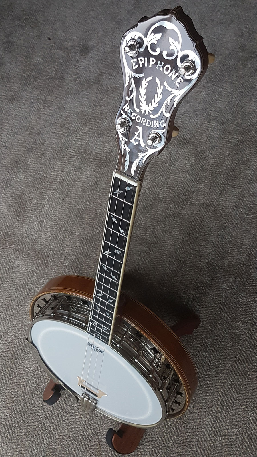 Pure Banjo » Epiphone Recording A Short Scale
